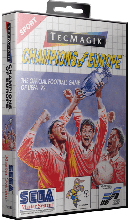 Master System: Champions Of Europe (COMPLETE) - Doorway to Dorkness